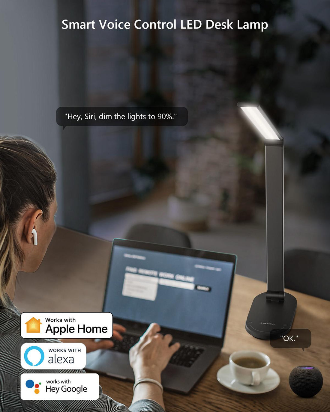 VOCOLinc Smart Desk Lamp- DL2201
